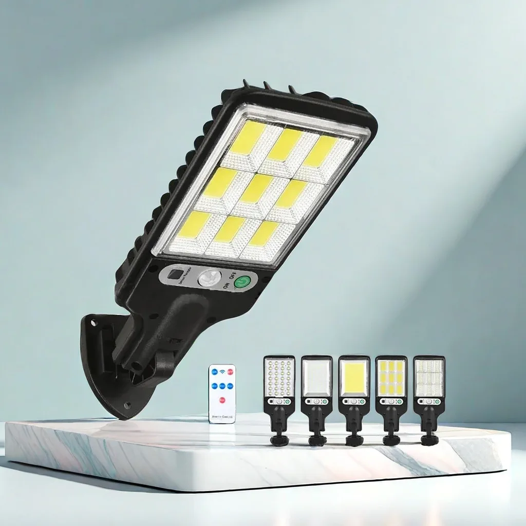 Wireless-Solar-Security-Wall-Light-Outdoor-Solar-Street-Light-Induction ...