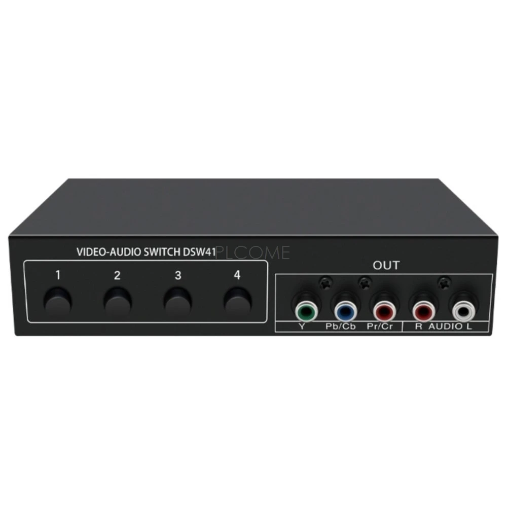 4x1-Component-Video-Signal-Switcher-YPbPr-YCbCr-Audio-DSW41-Divider ...