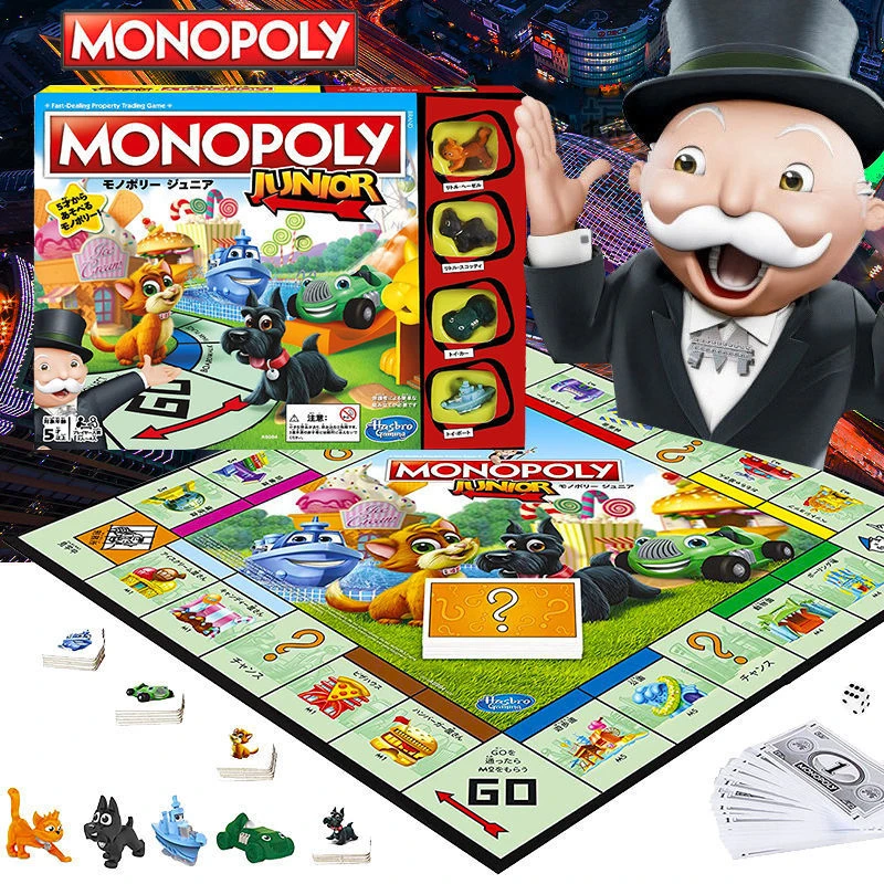 MONOPOLY Millionaire Novo Anime Circundante Monopólio Pequeno Partido ...