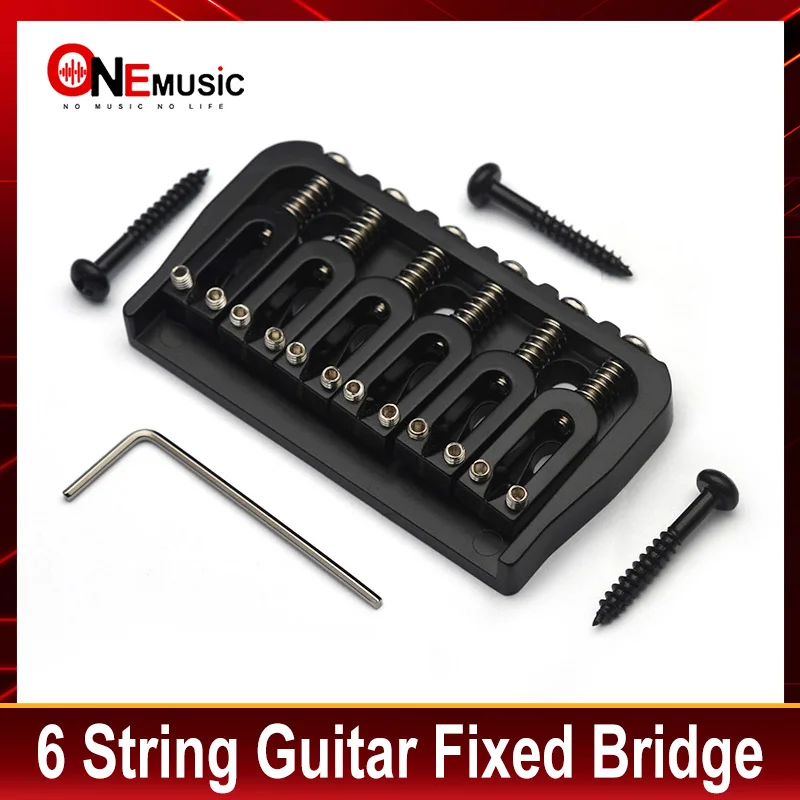 6-String-Guitar-Fixed-Bridge-72-8x38MM-10-6-Metal-Hardtail-Bridges ...