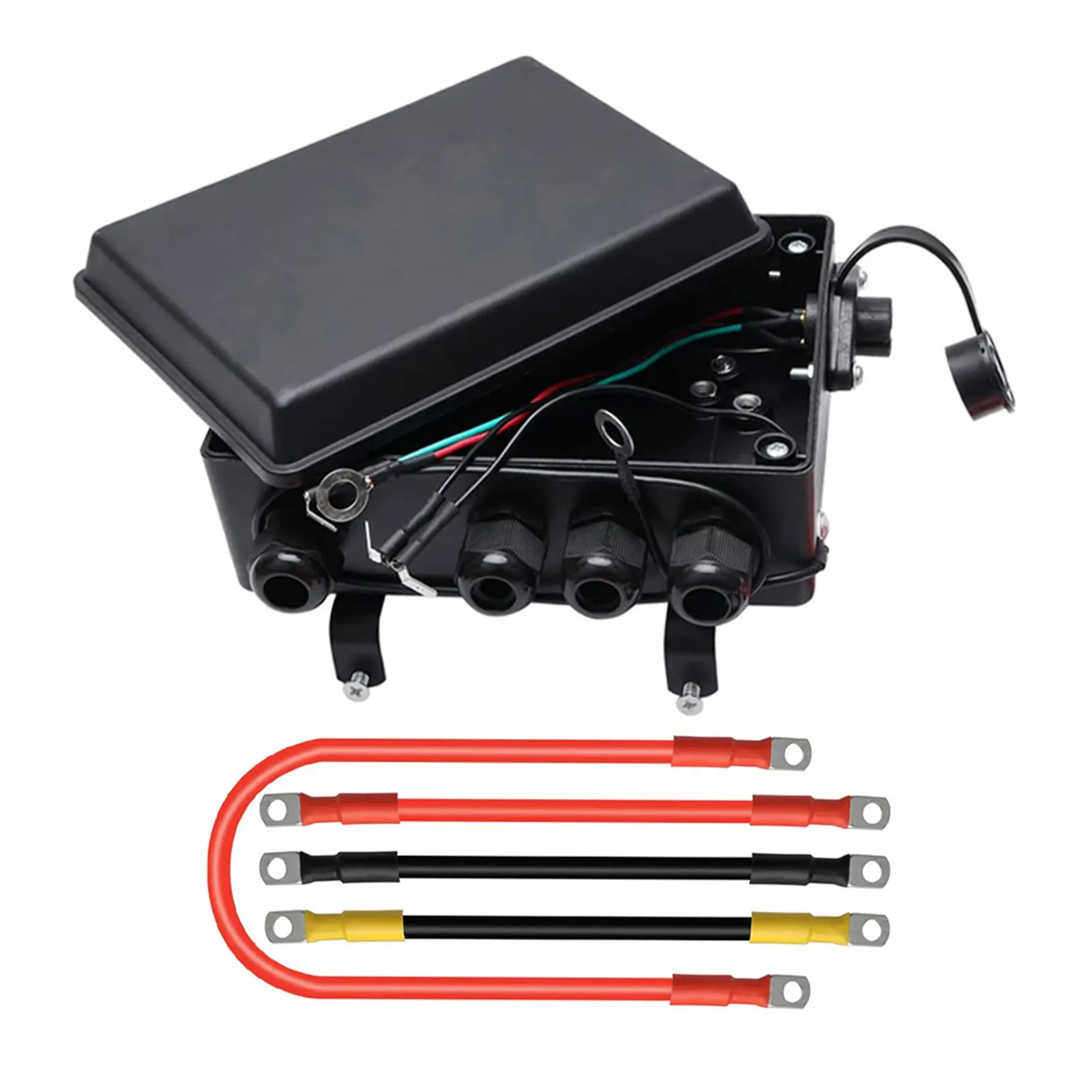 12V Winch Solenoid Control Contactor Pre-Wired Box Winch Jump-er Quick ...