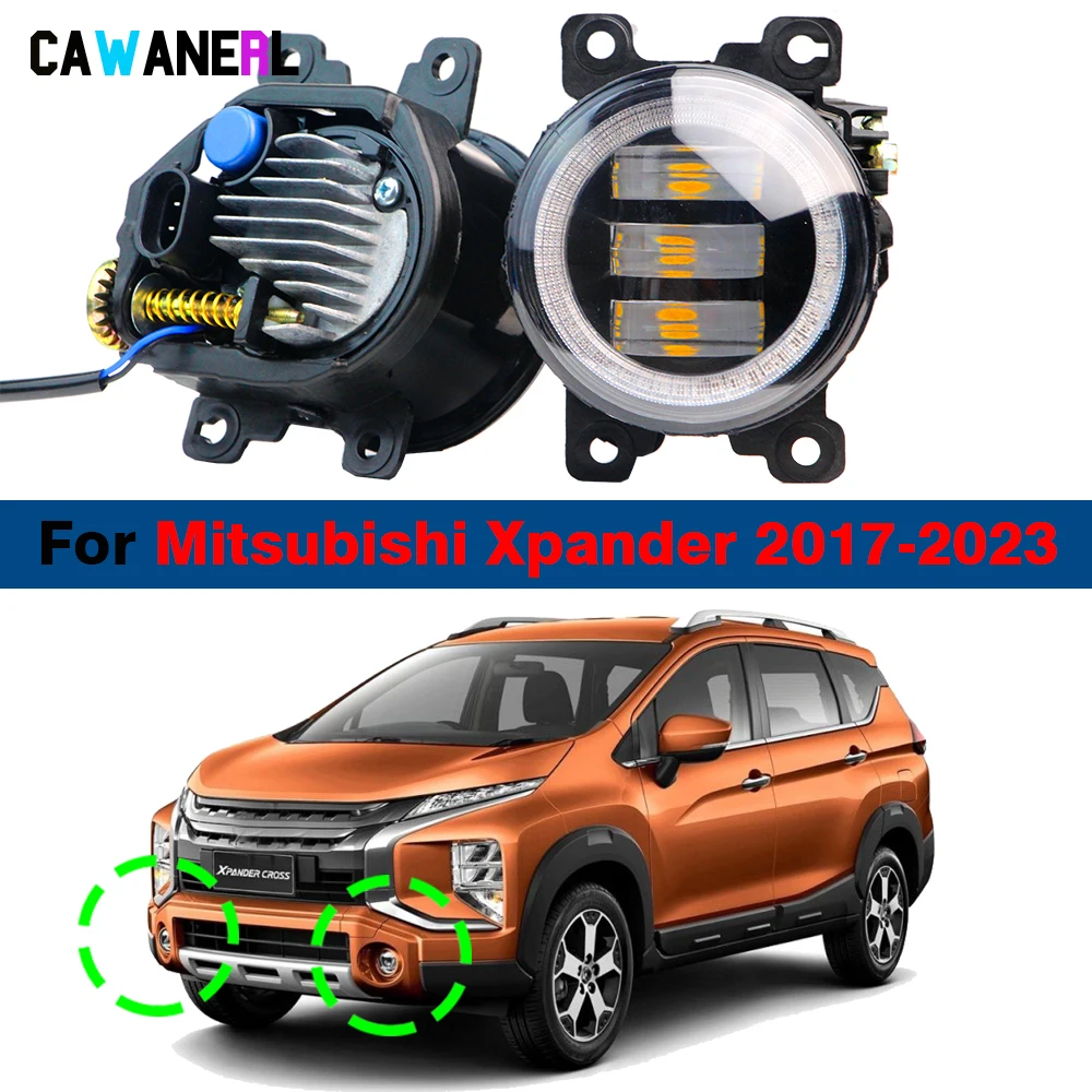 2-X-Car-30W-LED-Fog-Light-Angel-Eye-DRL-Daylight-6000LM-Accessories-For-Mitsubishi-Xpander.jpg