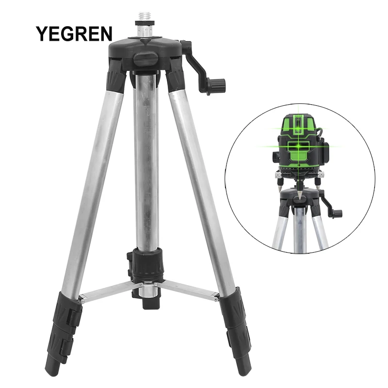 1200mm-Foldable-Laser-Level-Tripod-5-8-inch-Mounting-Aluminum-Alloy ...