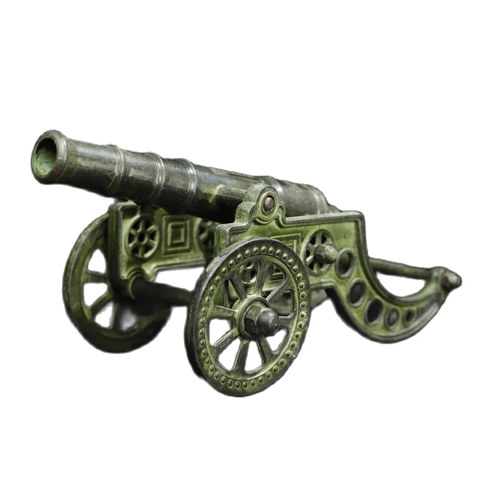 Vintage Creative Home Red Coat Cannon Model Ornament - AliExpress 15