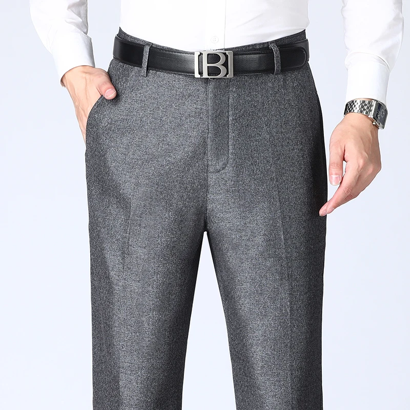 Top-Quality-Business-Casual-Pants-Men-Formal-Straight-Pants-Loose-Fit ...