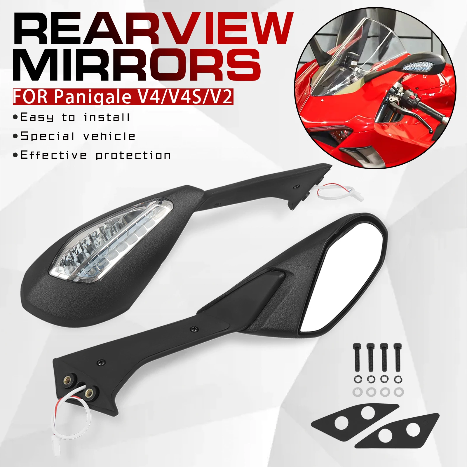 For-Ducati-Panigale-V4-V4-S-V4S-2018-2023-V2-2020-2023-Motorcycle ...