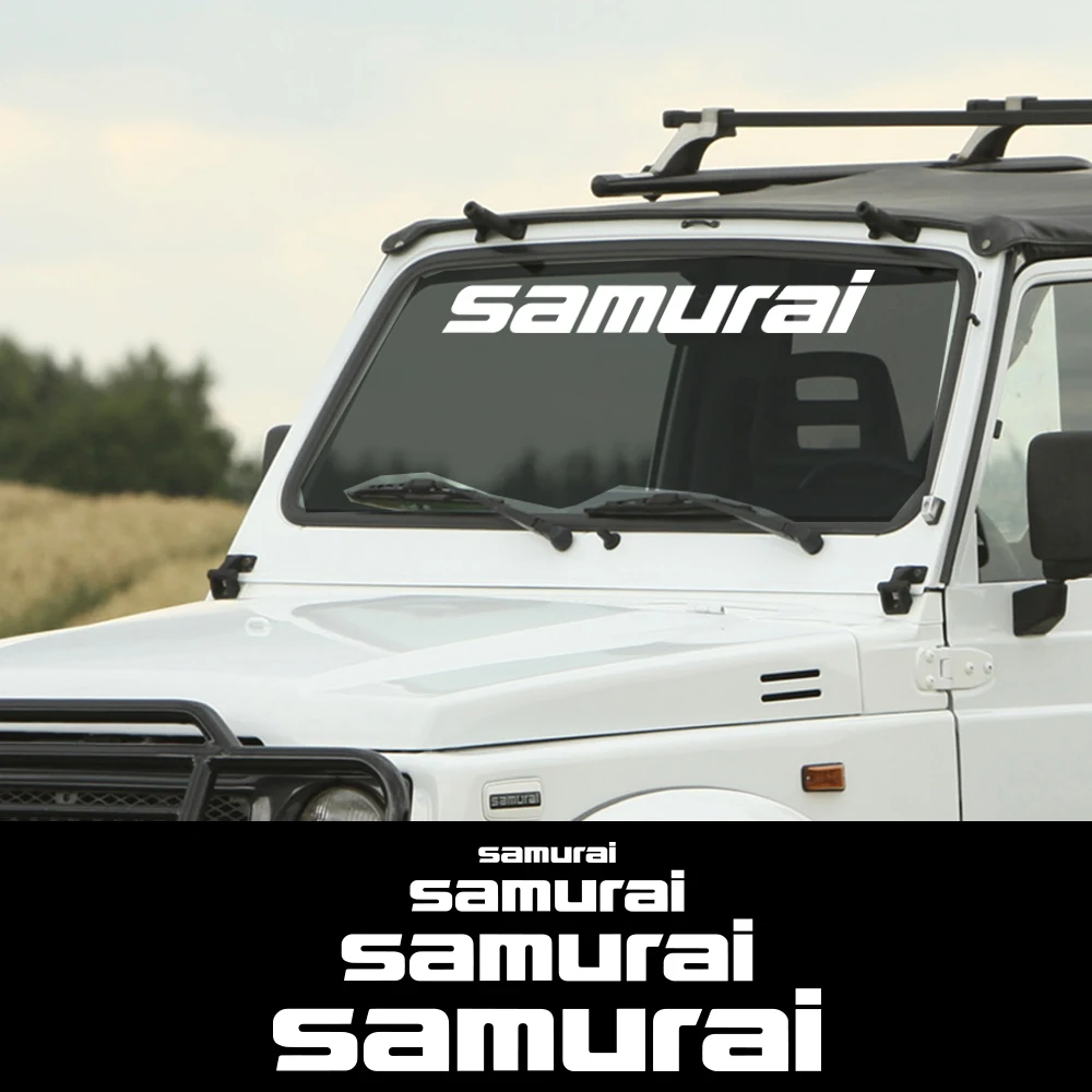 Various-Sizes-Car-Sticker-Inscription-Samurai-Decal-Waterproof-Auto ...