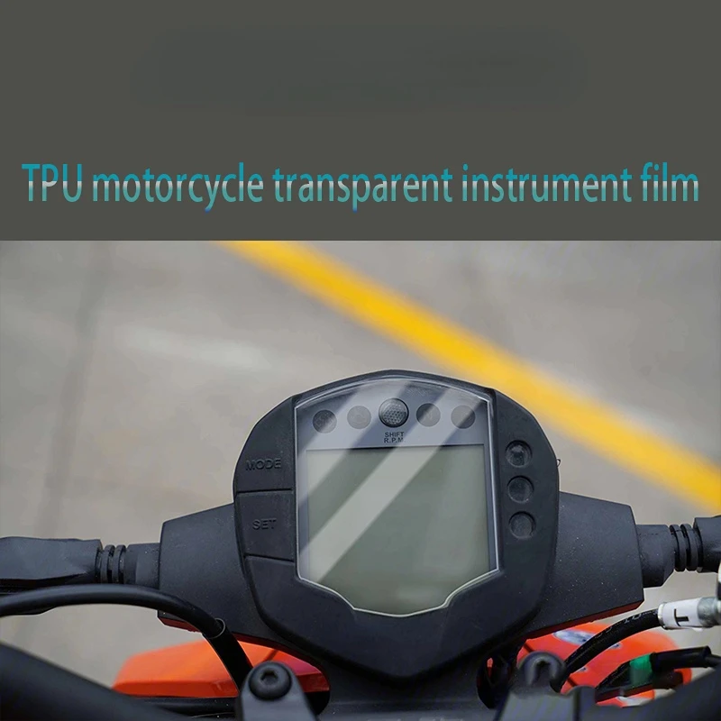 Motorcycle Scratch Cluster Screen Dashboard Protection Instrument Film ...