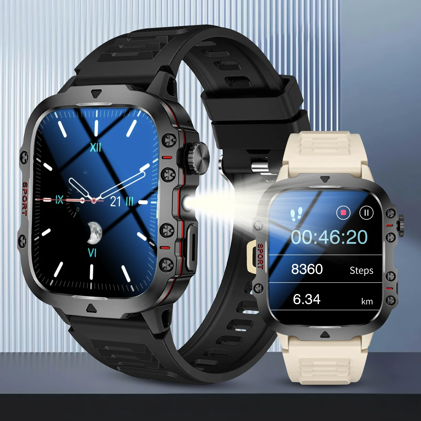 2026 Smartwatch Wireless Call LED Display Multi Sports Modes Fitness ...