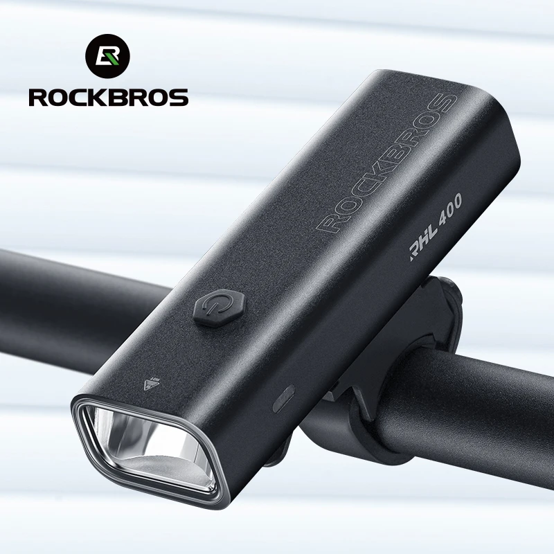 ROCKBROS Bike Light Rainproof Type-C Charging LED 2000mAh MTB Front ...