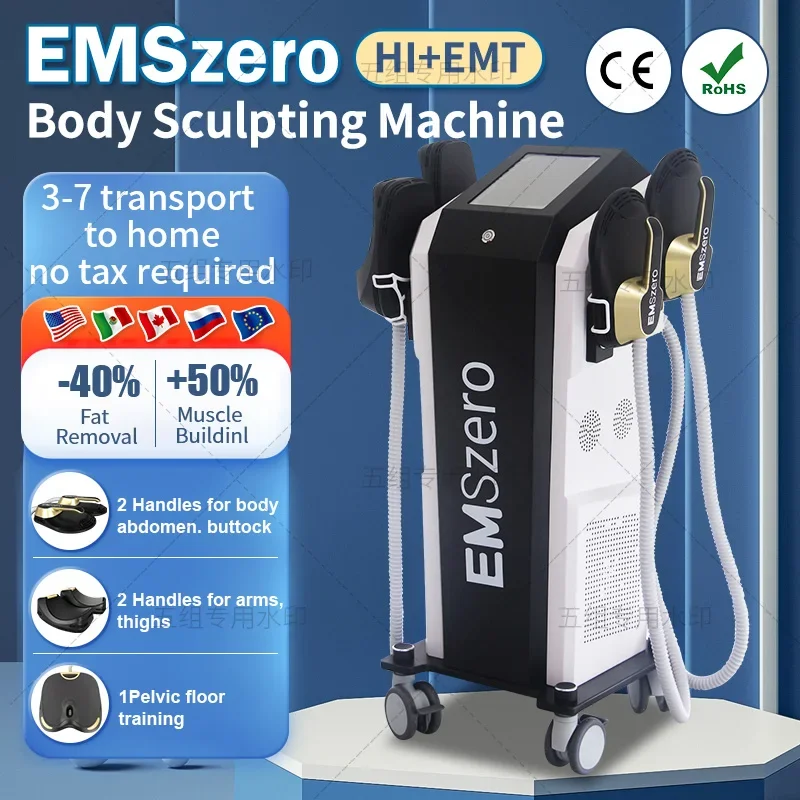 EMSLIM-Neo-Power-6500W-Hiemt-Body-Sculpt-Machine-4-RF-Handle-Pelvic-Pad ...