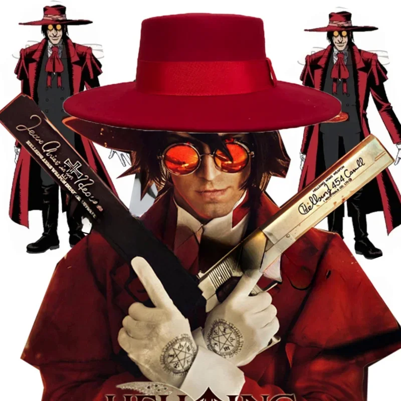 Accesorios-de-Cosplay-de-Anime-HELLSING-Alucard-pistola-de-madera ...