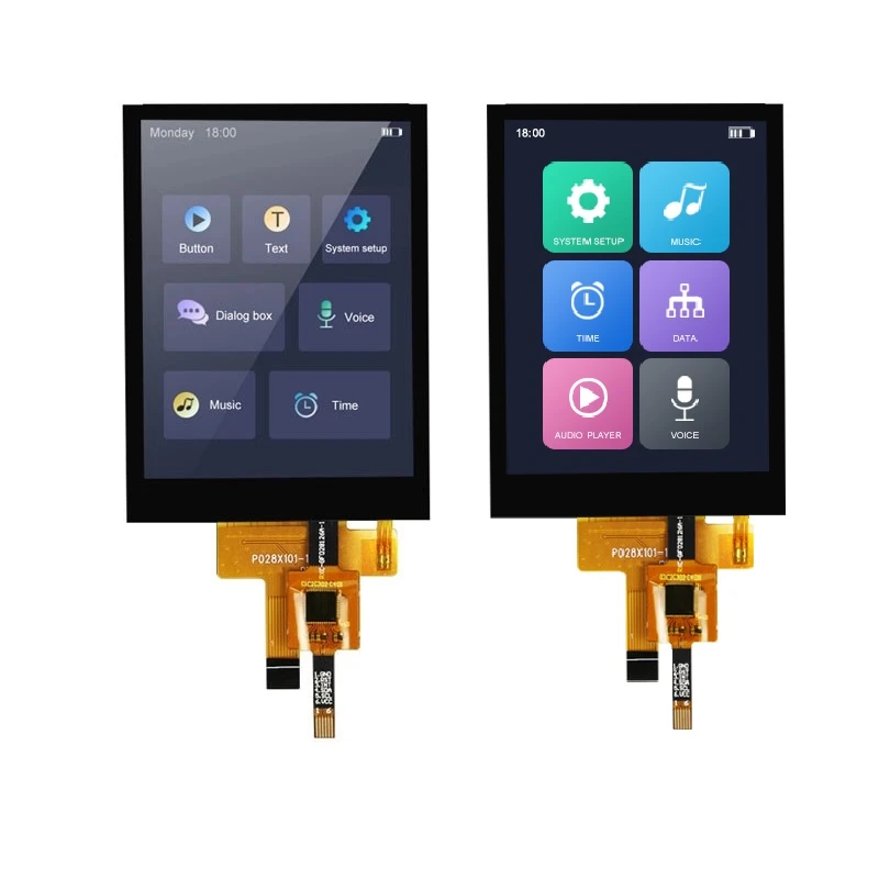 2.8 Inch Lcd Tft Display 240X320 300 Nit Industrial Touch Screen ...