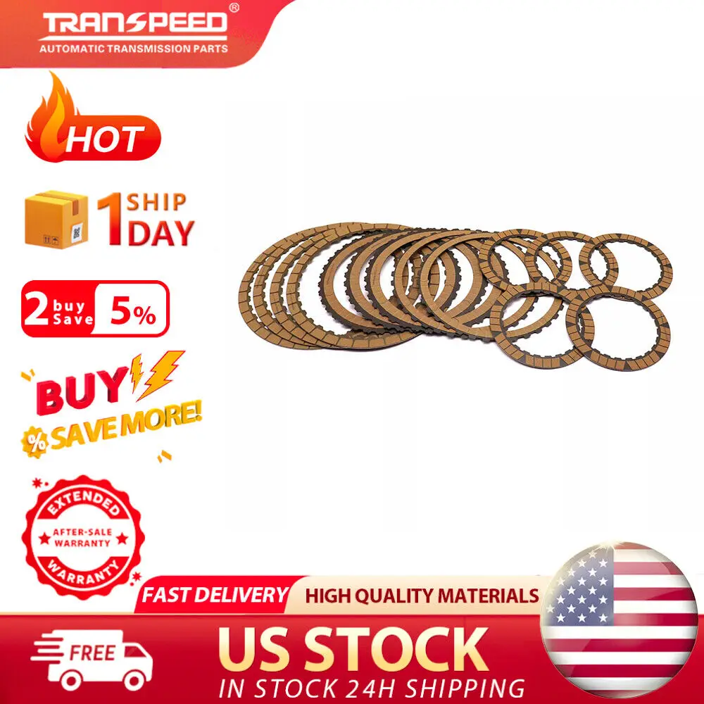 TRANSPEED 8F35 Transmission Clutch Plate Friction Kit For Ford Bronco ...