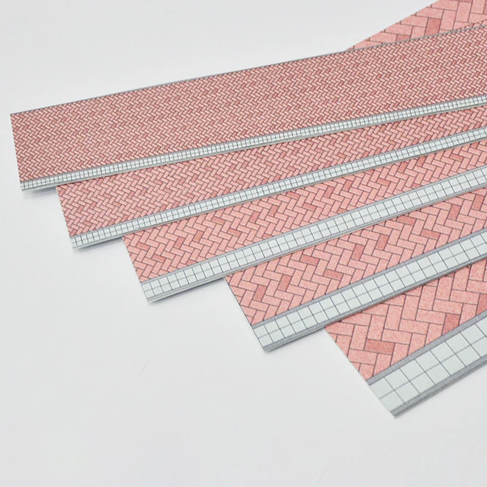 Sidewalk Model Ground Square Staggered Bricks Plates Model ...