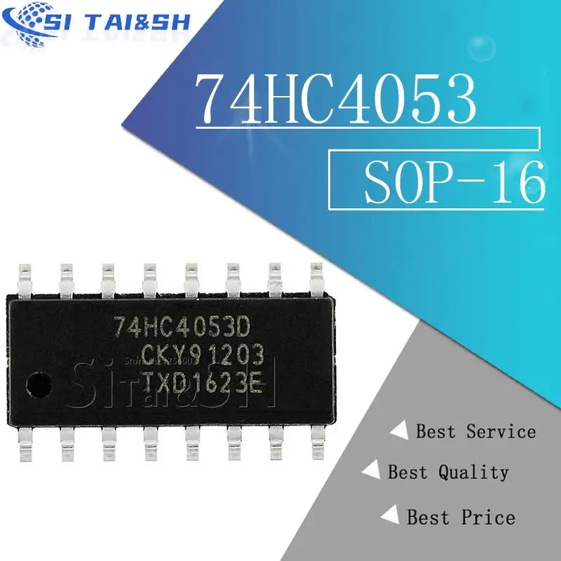 10PCS-74HC4053D-74HC4053-SOP-SOP-16-74HC4050D-74HC4051D-74HC4052D-74HC4060D-74HC4066D-74HC4094D ...