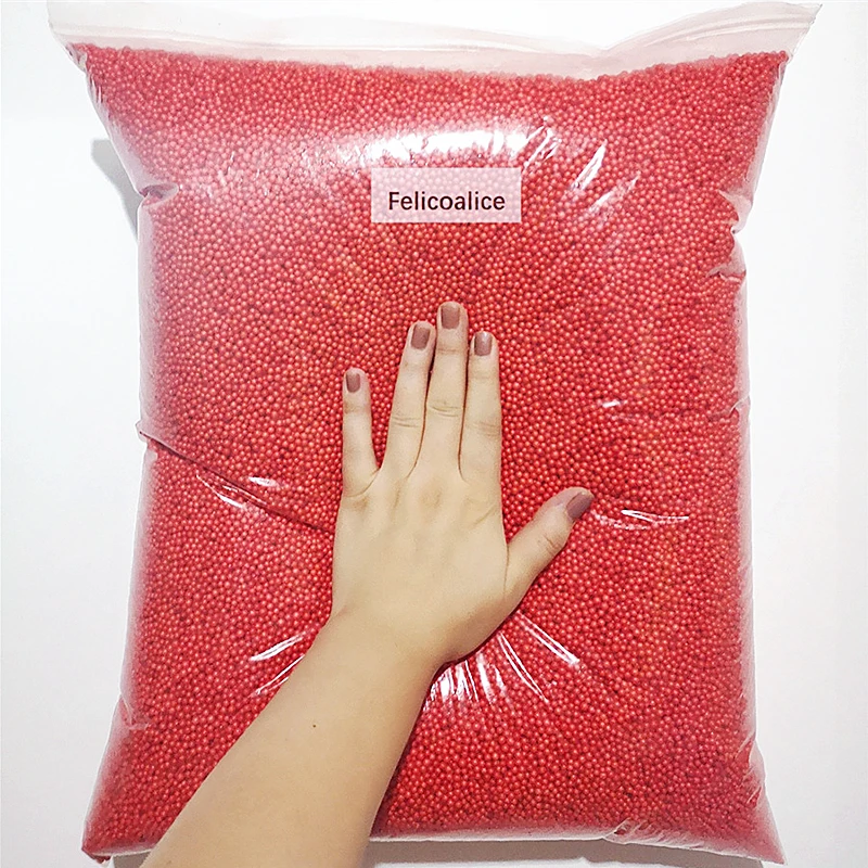 Wholesale-250g-New-Mini-Assorted-Colorful-Rond-Foam-balls-Polystyrene ...