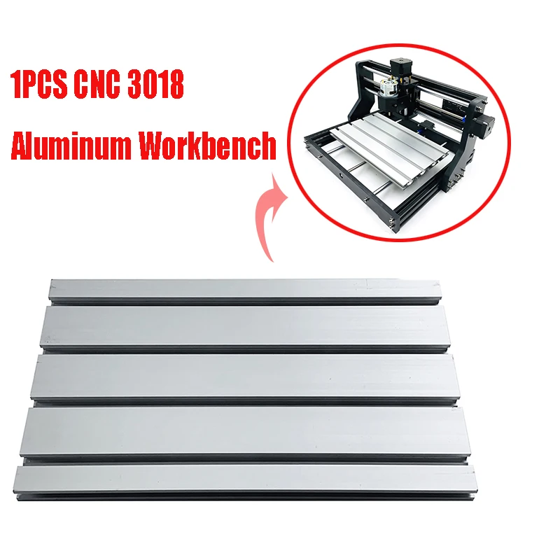 1PC 15180 Aluminum Profile Extrusion CNC 3018PRO Parts Anodized Linear ...