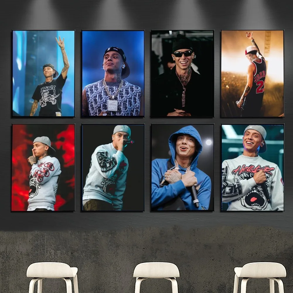 Pop-Hip-Hop-Rapper-Central-Cee-Poster-No-Framed-Kraft-Club-Bar-Paper ...