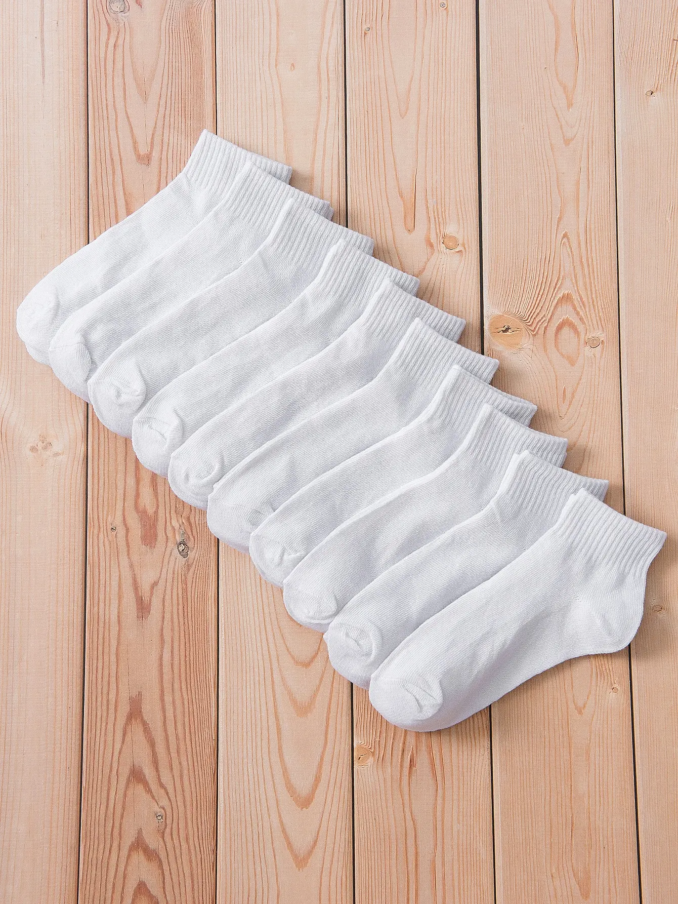 10-Pairs-Lot-Low-Cut-Men-Socks-Solid-Color-White-Breathable-Sports ...