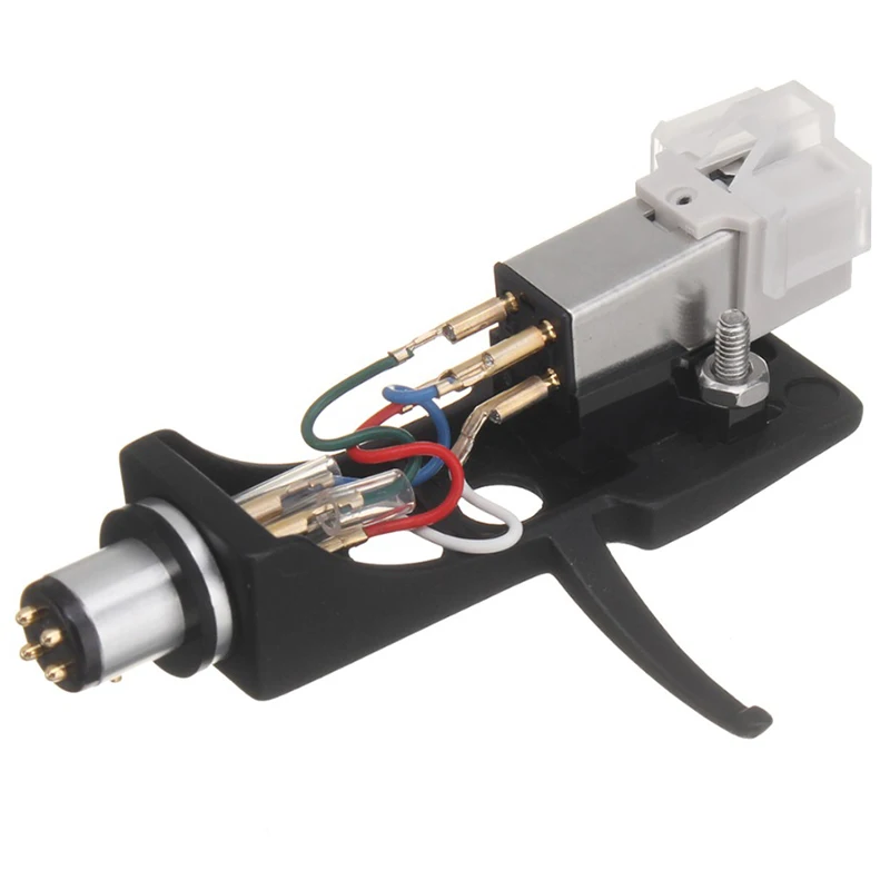 Cartridge-Stylus-With-Turntable-Headshell-4-Pin-Contacts-For-Phonograph ...