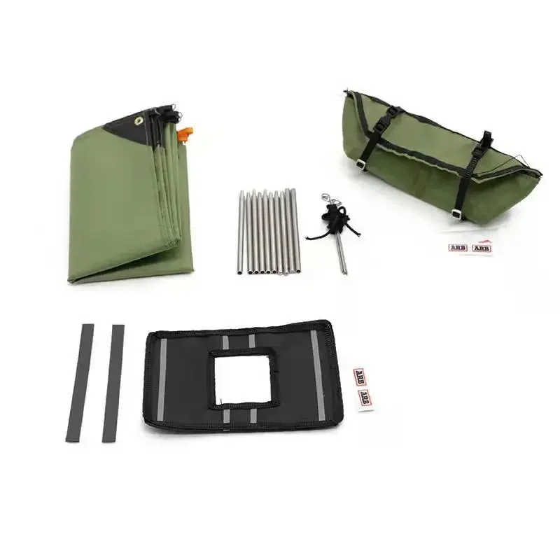 RC-Car-Decoration-Awning-Canopy-Simulated-Tent-Tow-Rope-Flag-Travel-Bag ...