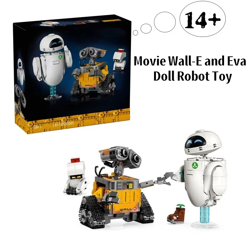 Venta caliente película Wally y Eva kit de bloques de construcción 811 ...