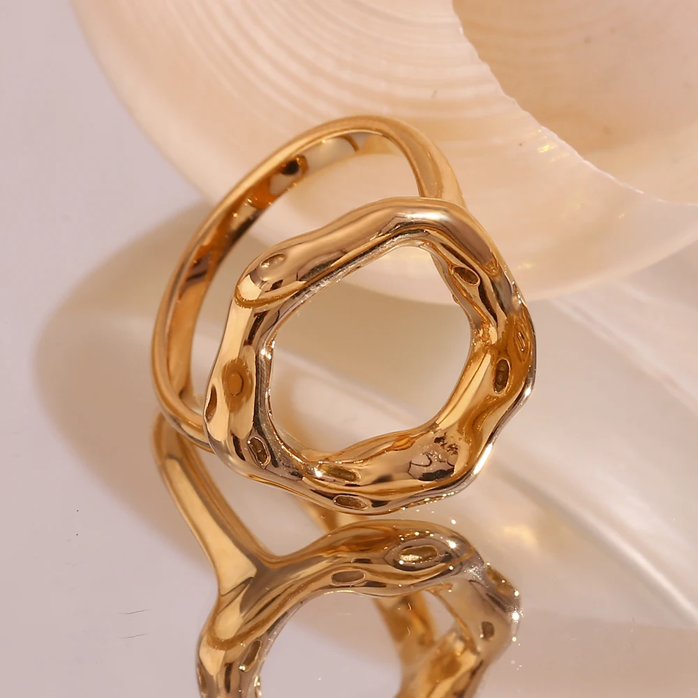 E-B-belle-Die-Casting-Mould-bague-femme-acier-inoxydables-Irregular ...