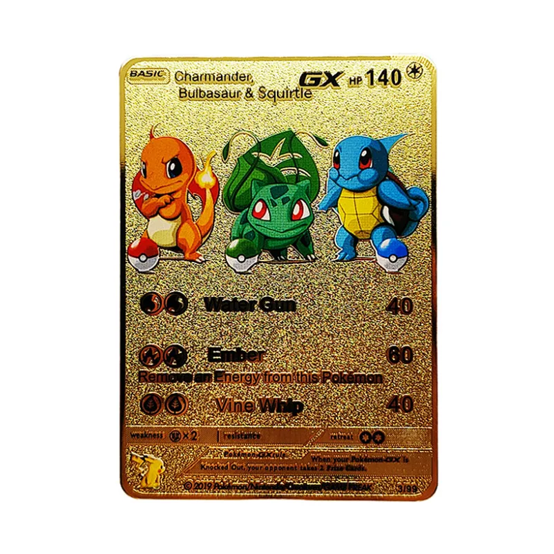 Pokemon Shiny Charmander Card
