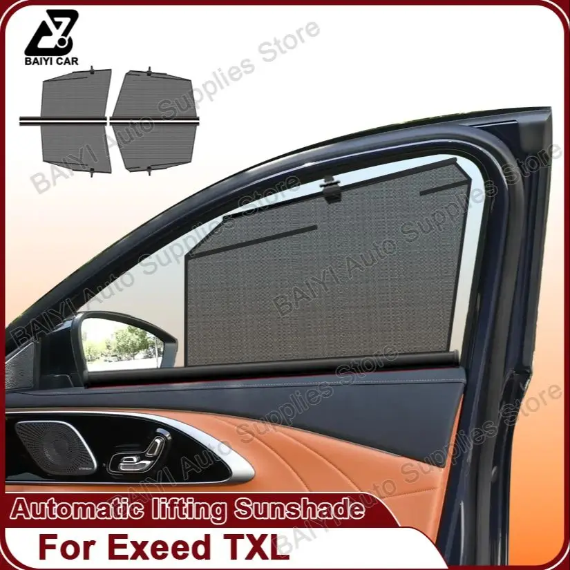 For Exeed TXL Side window sunshade Car Front rear windows Sun ...