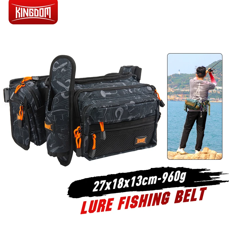 Kingdom-Large-Capacity-Fishing-Tackle-Bag-Waterproof-Fishing-Tackle ...