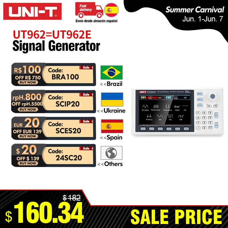 UNI-T-UTG932E-UTG962E-Function-Arbitrary-Waveform-Generator-Signal ...