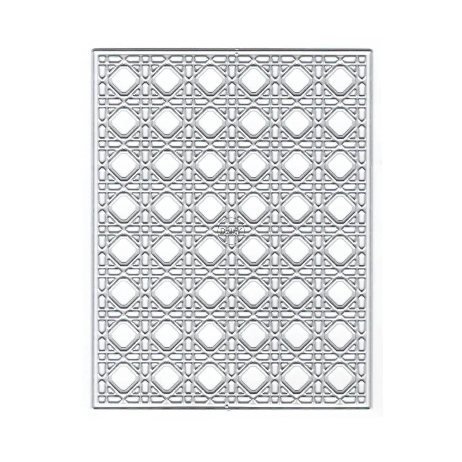 DzIxY-Diamond-Grid-Background-Metal-Cutting-Dies-for-Card-Making-Paper ...