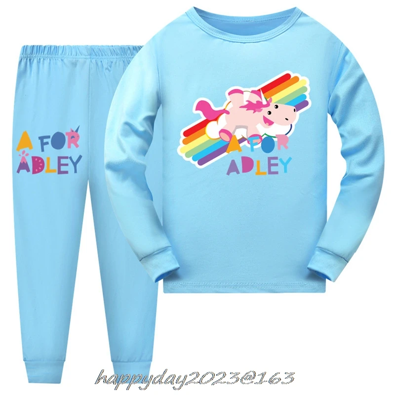 New Boys Sets New A for Adley Clothes Girls Teens Long Sweatshirt Pants ...