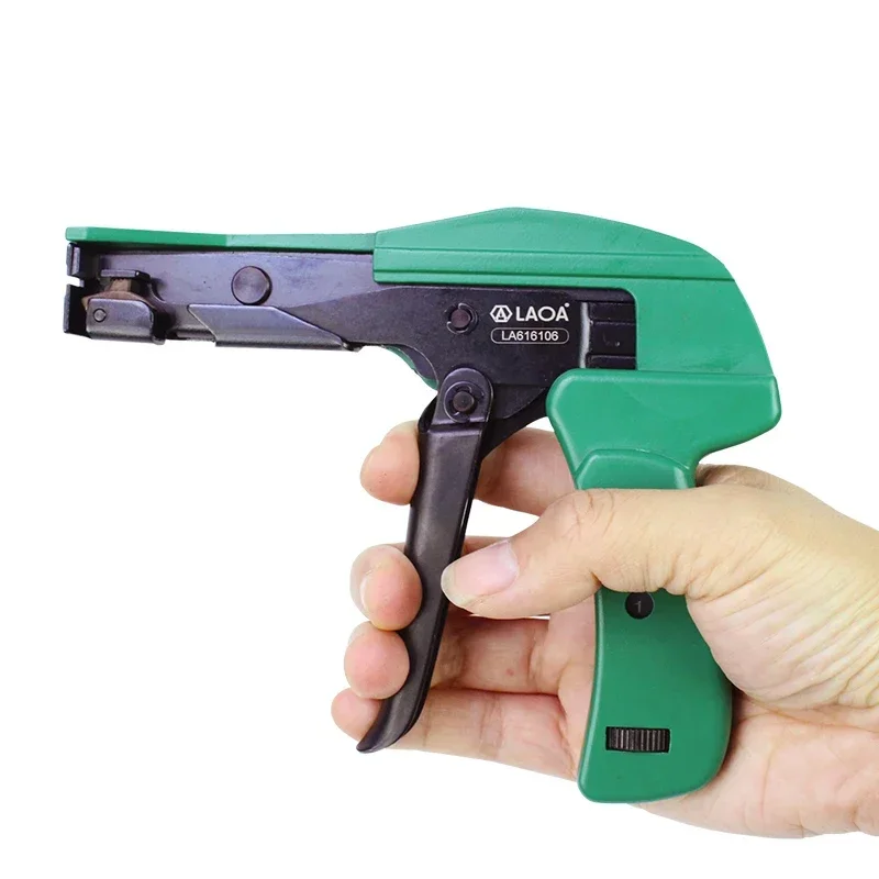 LAOA-Aluminium-alloy-Cable-Tie-Gun-Cutting-Fastening-Tool-Width-2-2-to ...