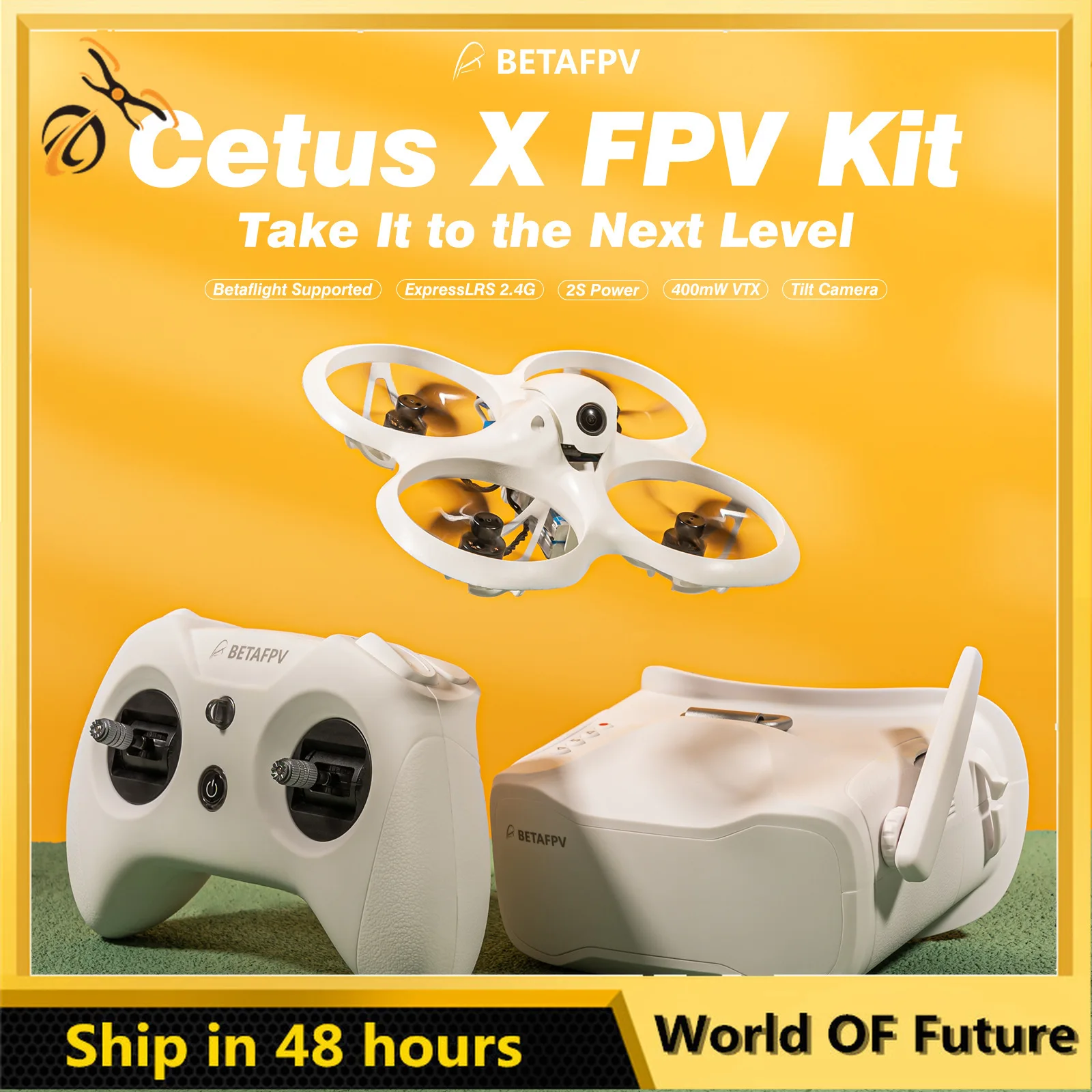 Cetus-Pro-Cetus-FPV-Drone-Kit-Racing-Drone-BNF-RTF-Frsky-D8-Lite-Radio ...