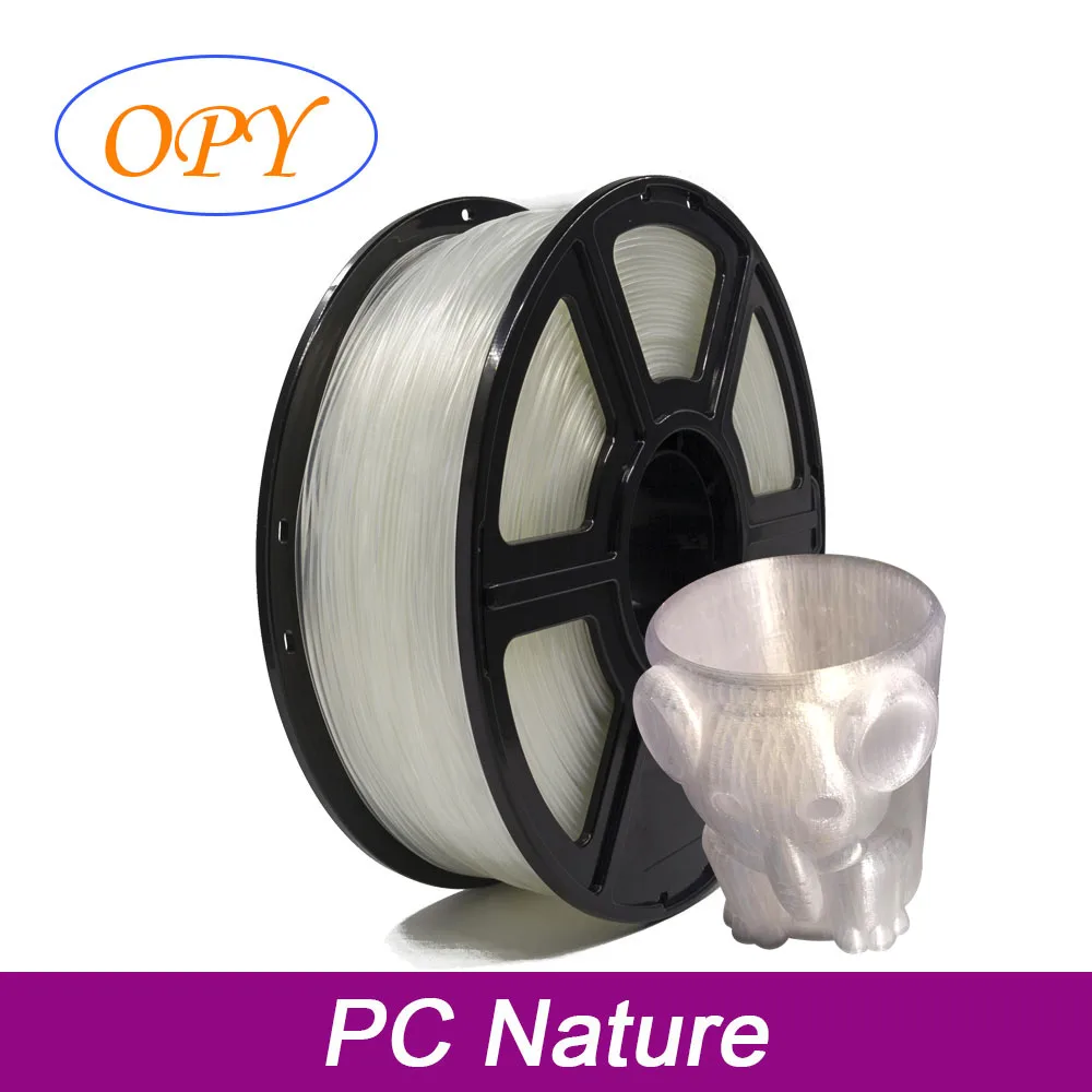 Pc Filament Polycarbonate 1.75 Mm Transparent Color Coils Wire Reels ...