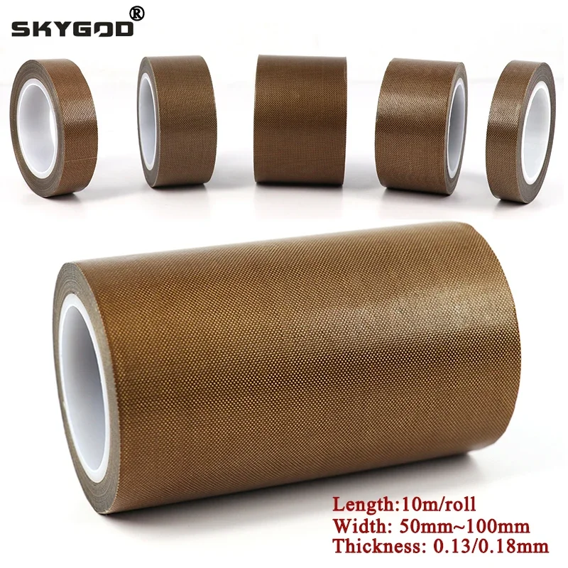 PTFE-Tape-Adhesive-Cloth-Insulated-Thickness-0-13mm-0-18mm-Width-50 ...