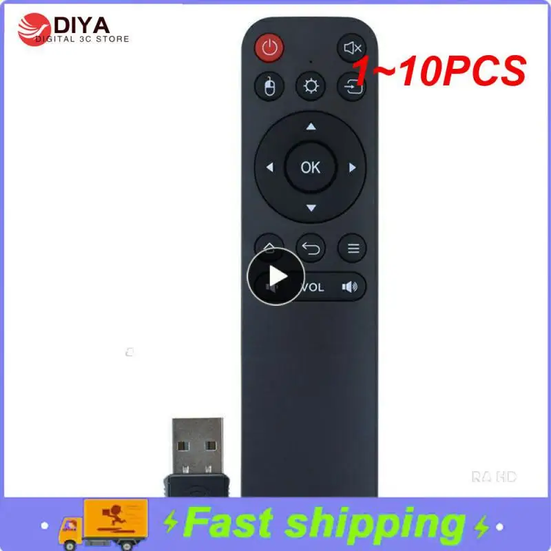 1-10PCS-Black-Durable-Universal-Remote-Control-Intelligent-Remote ...