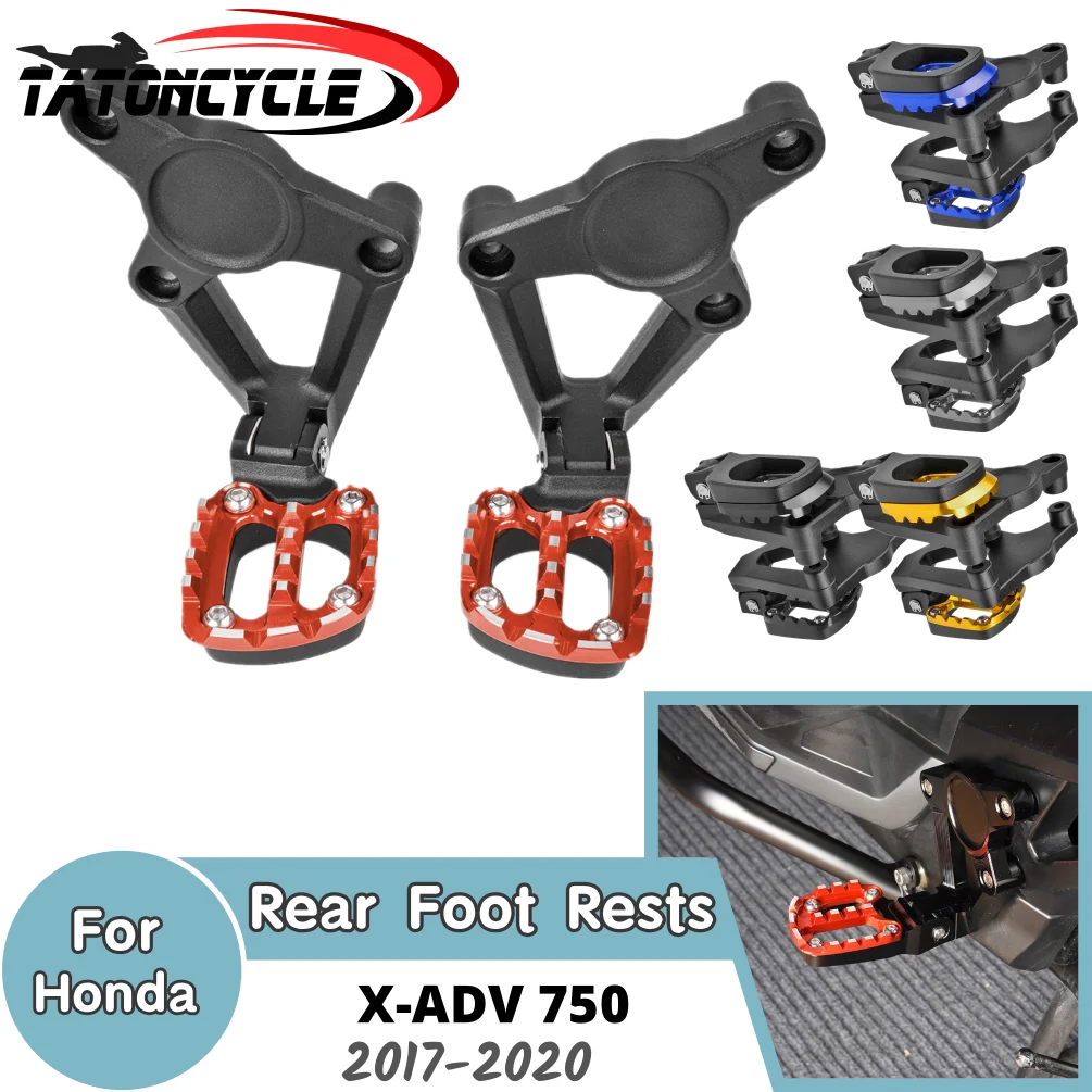 XADV-X-ADV-750-Rear-Foot-Peg-Folding-Footrest-Pad-Rests-Pedal-for-Honda ...