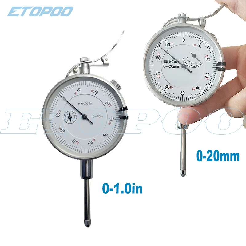 shock-proof-1-inch-indicator-0-001-inch-dial-indicator-0-0-5-20mmDial ...
