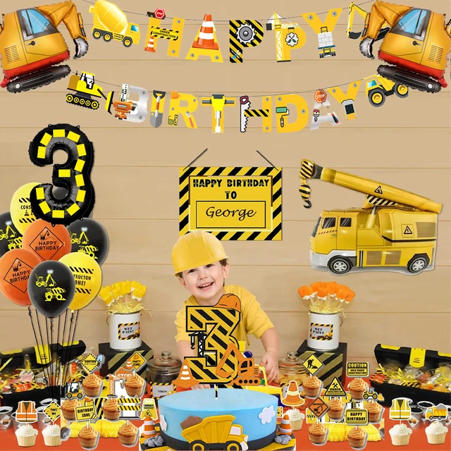 Construction Party Banner