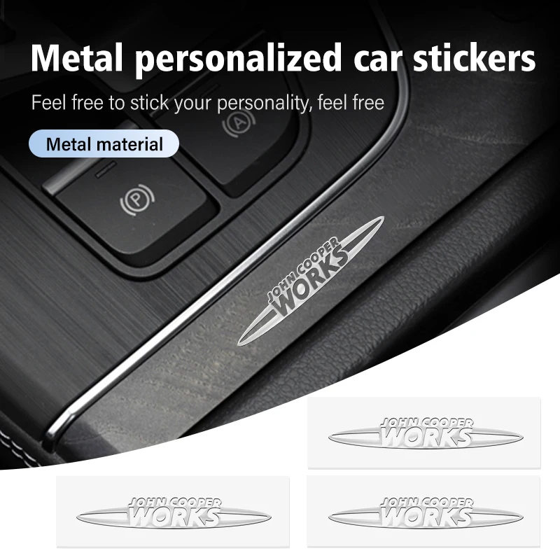 4-8pcs-Car-Badge-Metal-Trunk-Emblem-Scratch-proof-Sticker-For-MINI-R56 ...