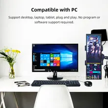 Wisecoco 7.9 Inch Mini Monitor PC Secondary Sub Portable Monitors ...