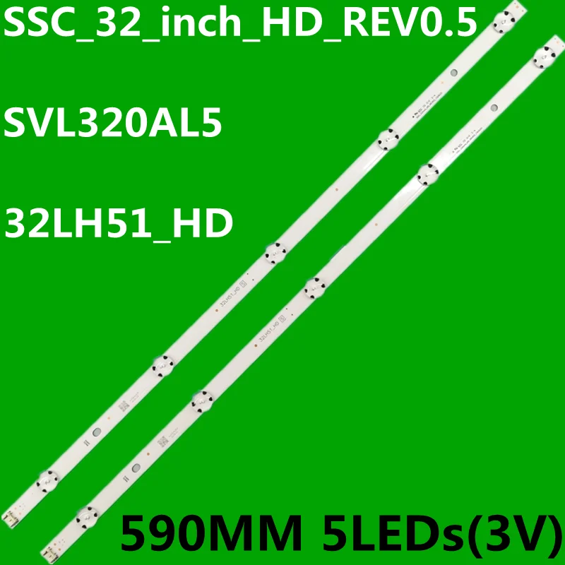 LED-Backlight-Strip-for-32LH51-HD-SVL320AL5-32LJ57-32LJ610V-32LJ600B ...