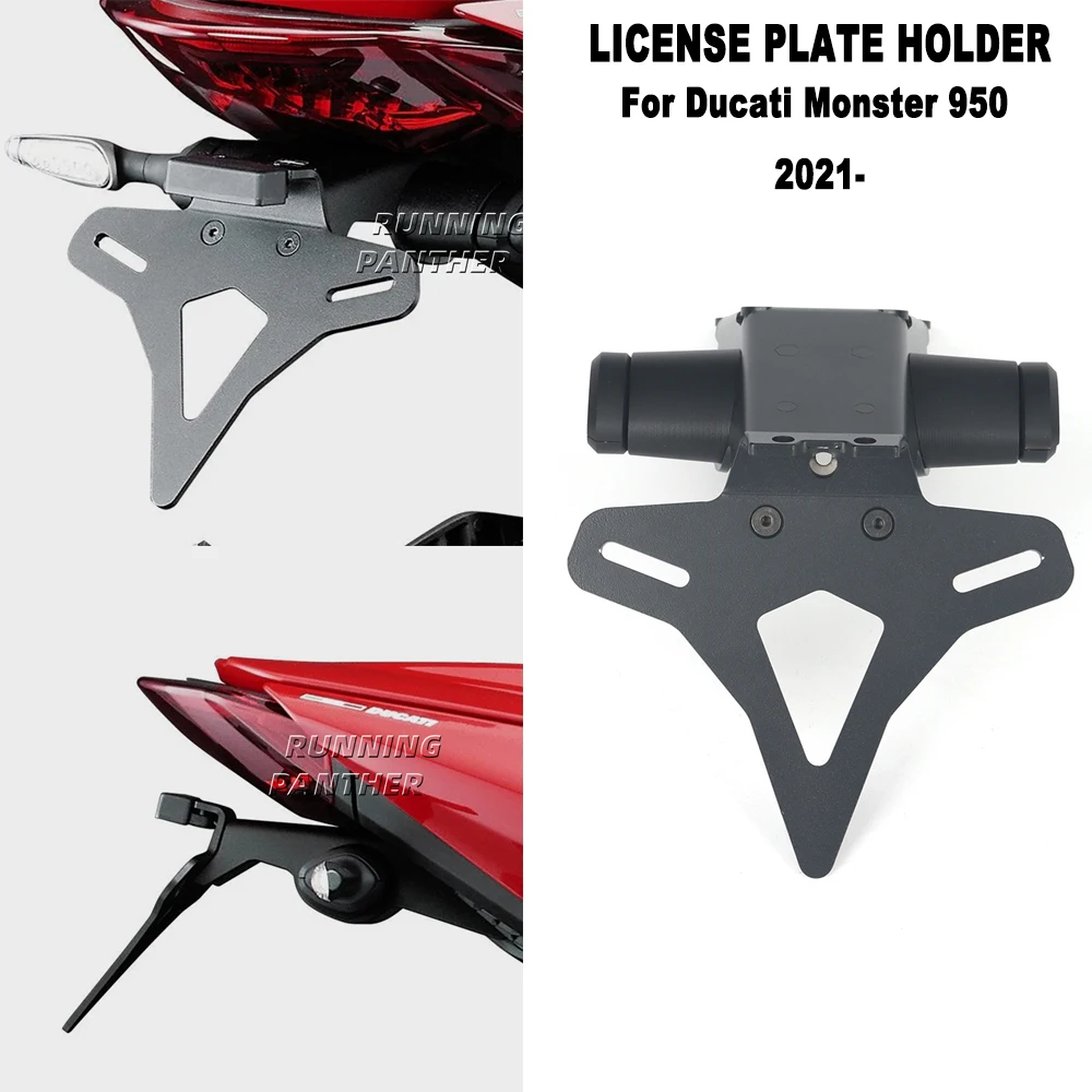 Motorcycle-Rear-Short-Tail-Stock-License-Plate-Holder-Tailstock-Bracket ...