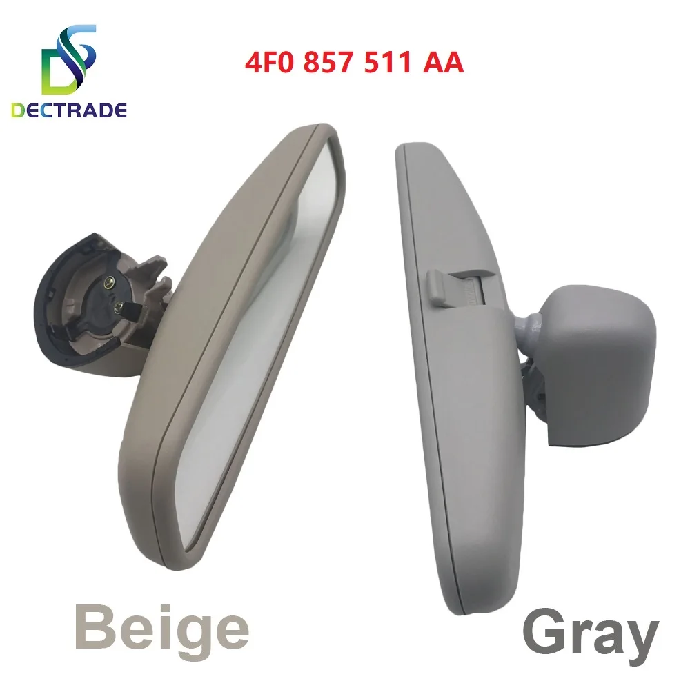 DECTRADE-Espejo retrovisor Interior gris y Beige para Audi A3 A4 A6 ...