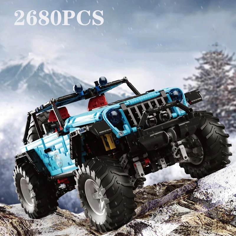 2680PCS-Off-Road-Vehicle-Building-Block-Technology-Car-Model-Bricks ...