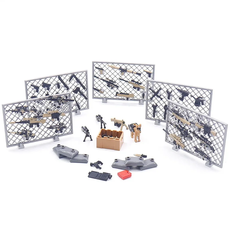 Army-Police-Dog-Military-MOC-Arsenal-Weapon-Mini-Model-Soldier-Figures ...