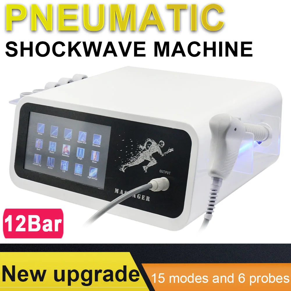 New Pneumatic Shockwave Therapy Machine Pain Physiotherapy For Ed ...